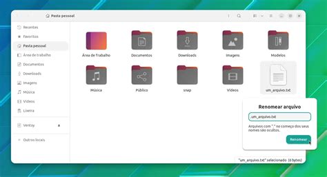 Como Esconder Arquivos E Pastas No Linux