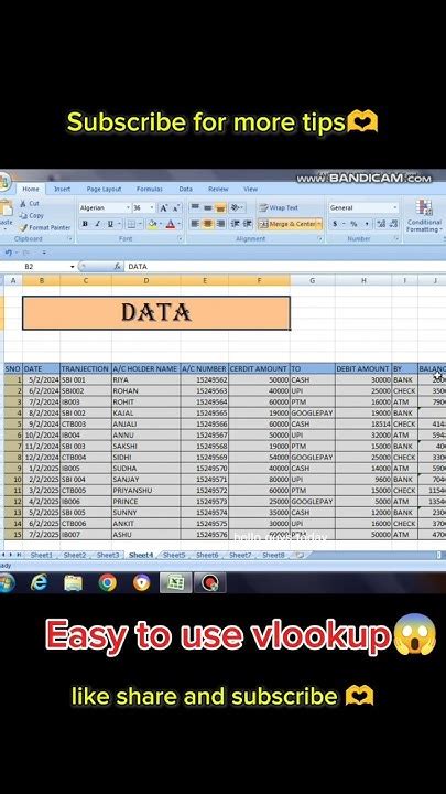 Easy Vlookup Tutorial In Excel Master Vlookup In Minutesexcel