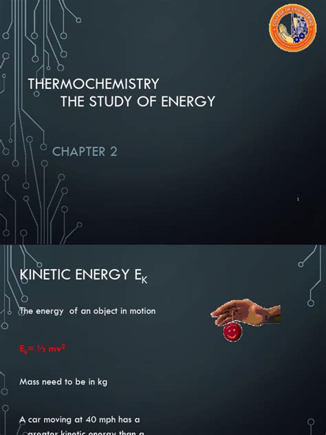 Thermochemistry Notes 1 Pdf