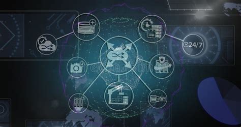 Composite Of Digital Data Processing With Network Of Connections With
