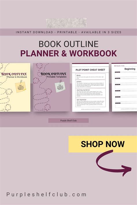 How To Outline A Novel Book Outline Planner And Book Outline Templates Included Artofit