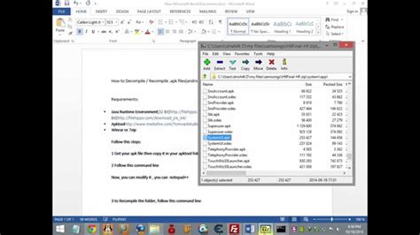 How To Decompile And Recompile Apk Files Youtube