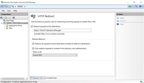 scom webconsole redirect kevin justin s blog
