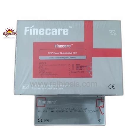 Finecare Crp Quantitative Test At ₹ 105 Piece Jaipur Id 2852289223362
