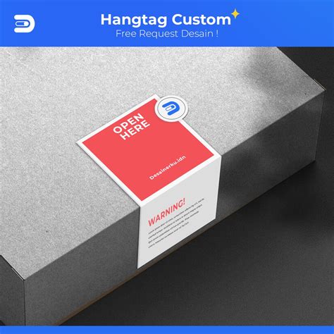 Jual Sticker Segel Box Stickwe Segel Box Sticker Box Packaging Sticker Seal Box Sticker Box