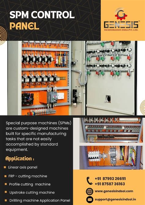 Control Panel With Plc And Hmi Programming At 59000 00 INR In Ahmedabad Genesis Technomation