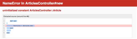 Cloud 9 Ruby On Rails Error While Making Articles Stack Overflow