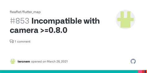 Incompatible With Camera Issue Fleaflet Flutter Map Github