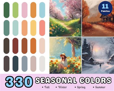 Mega Procreate Color Palette Swatches 7028 Procreate Swatches Procreate Color Bundle Digital