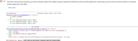 Alphafold Colab Notebook Error Lib Has No Attribute Openssladd