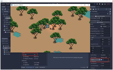 How Tilemap Reduces Performance Issues With Ysort Turned On？ Rgodot
