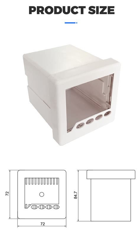 Buy Plastic Enclosure Digital Panel Meter Enclosures Factory Customized Digital Display Meter
