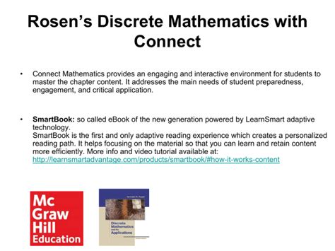 Rosens Discrete Math Connect Registration Guide