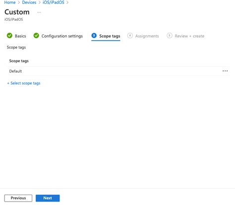 Add An Ios Full Screen Web Link In Microsoft Intune More Than Patches