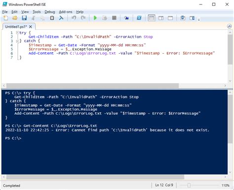 How To Write Errors To A Log File In Powershell Sharepoint Diary