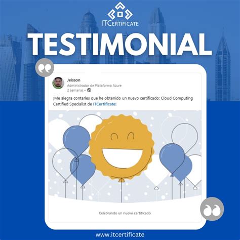 Itcertificate On Linkedin Cloudcomputing Itcertifications Professionalsuccess Itcertificaste