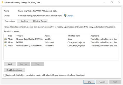 Get Acl And Set Acl Easy365manager