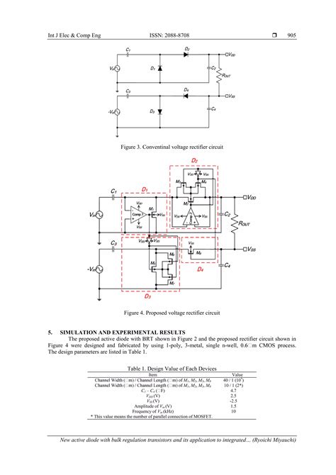 New Active Diode With Bulk Regulation Transistors And Its Application To Integrated Voltage