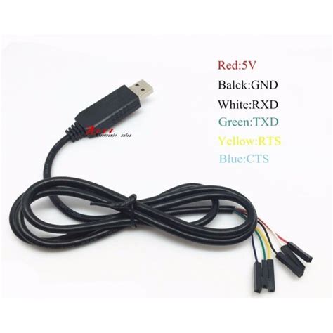 Usb To Serial Adapter Module Usb To Ttl Rs232 Arduino Cable With Cts Rts Buy Online At Best
