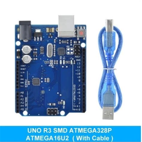 Arduino Uno 328p Аналог с Mega16u2 Комплект купить