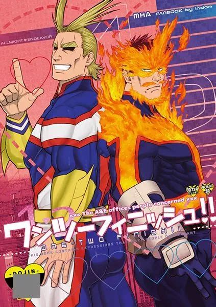 My Hero Academia Doujinshi All Might X Endeavor One Two Finish £20 71 Picclick Uk