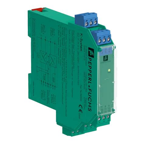 Analog Input Barrier For Industrial Model Name Number KFD2 STC5 Ex1