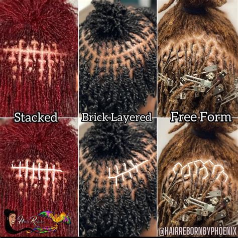 La Sisterlocks We Are Offer 3 Different Grid Patterns Stacked