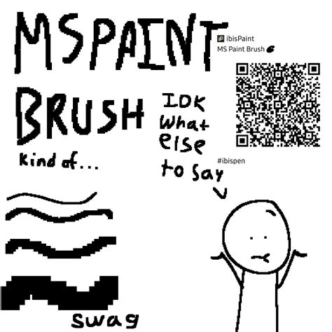 Ms Paint Brush 🎨 Ibispaint