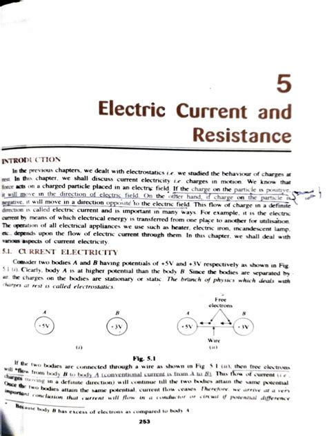 Electric Current Pdf Electric Current Electrical Resistivity And Conductivity