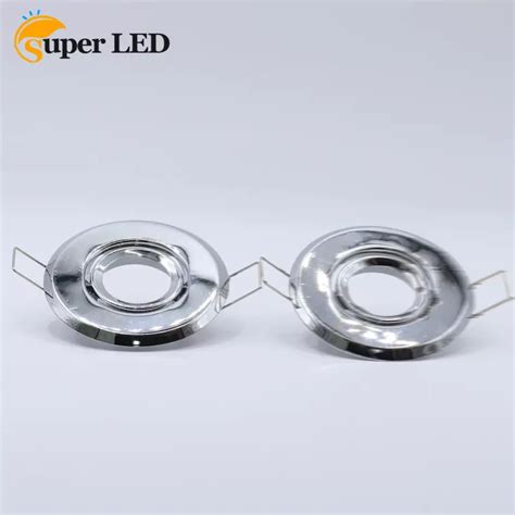 원형 스포트 전구 매입형 Led 천장 조명 고정장치 다운라이트 Mr11 피팅 장착 천장 스포트라이트 프레임 실내 조명