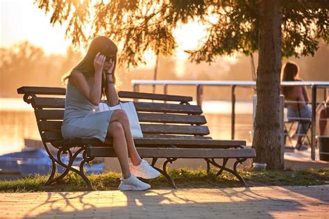 Girl Sitting Alone On Bench Tumblr