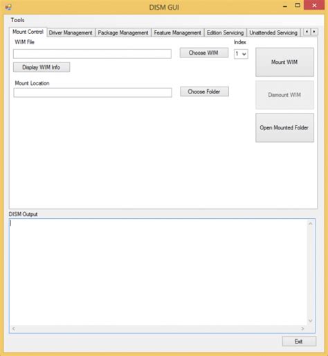 Dism Gui Is A Graphical Interface For The Dism Command Line Utility Helper Command Admin