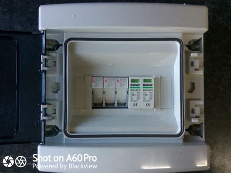 String DC PV Input Combiner Box DC Output Solar Equipment