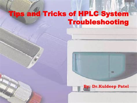 Hplc Trouble Shooting Final Ppt