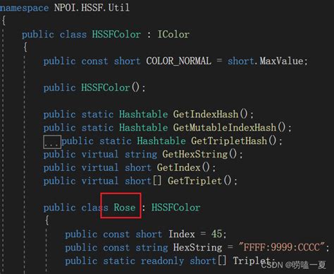 npoi的cellstyle单元格样式 cellstyle设置边框 csdn博客