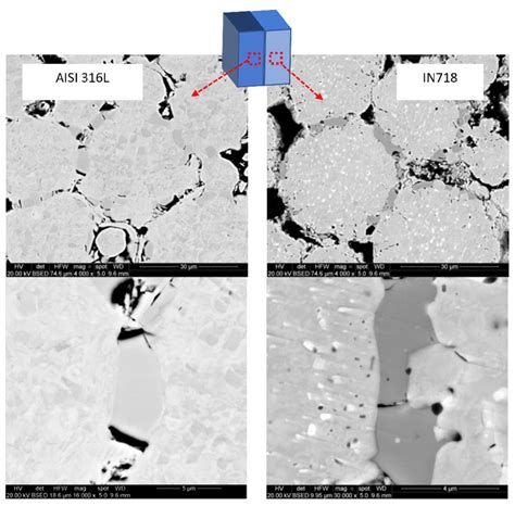 Sem Micrographs At Different Magnifications Of The Bi Extruded Sample