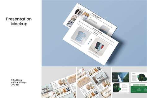 Presentation Slides Mockup Creative Market