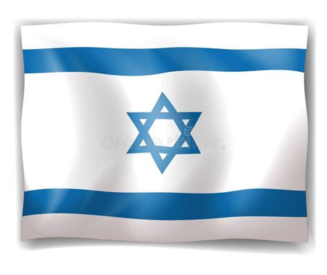 Bandera De Israel Ilustración Del Vector Ilustración De Fondo 31911798