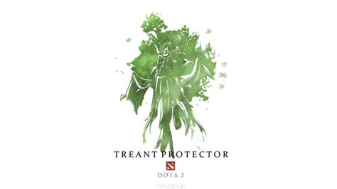 Treant Protector Clean Art DOTA 2 Game Wallpapers Gallery