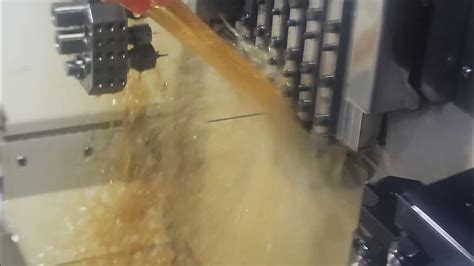 넥스턴 SA20 자동선반 이라 가늘고 긴제품 간단하게 가공 - YouTube