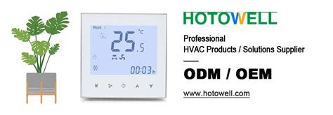 Smart Fan Coil Thermostat V Modulating Thermostat With Modbus Communication