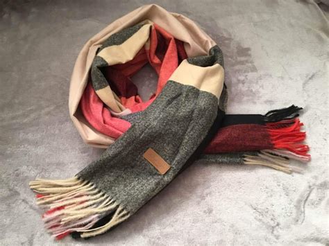 체크 무늬 격자 패턴 롱 머플러 목도리 숄 세컨웨어헬로마켓