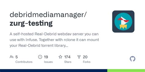 Issues Debridmediamanager Zurg Testing GitHub