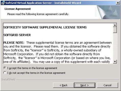 Instalación Y Configuración De Microsoft Softgrid Application Virtualization For Terminal