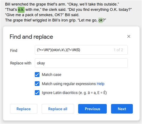 Using Regex In Google Docs The Library