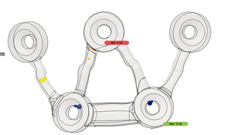 stress concentrated on a smooth connecting edge no matter how i
