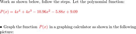 Use A Graphing Device To Find All Real Solutions Of The Equa Quizlet