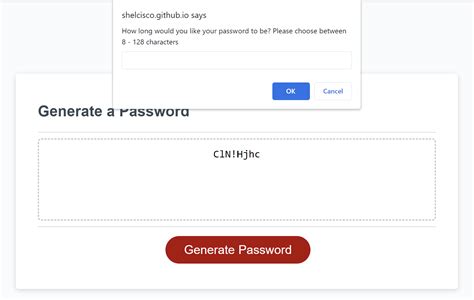 Github Shelciscopassword Generator Prompt Responsive Randomized Password Generator