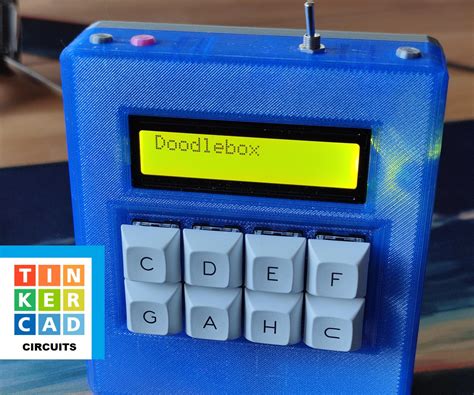 Doodlebox Portable Arduino Piano Tinkercad