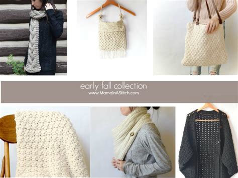 Fall Cuddler Chunky Blanket Knitting Pattern Mama In A Stitch